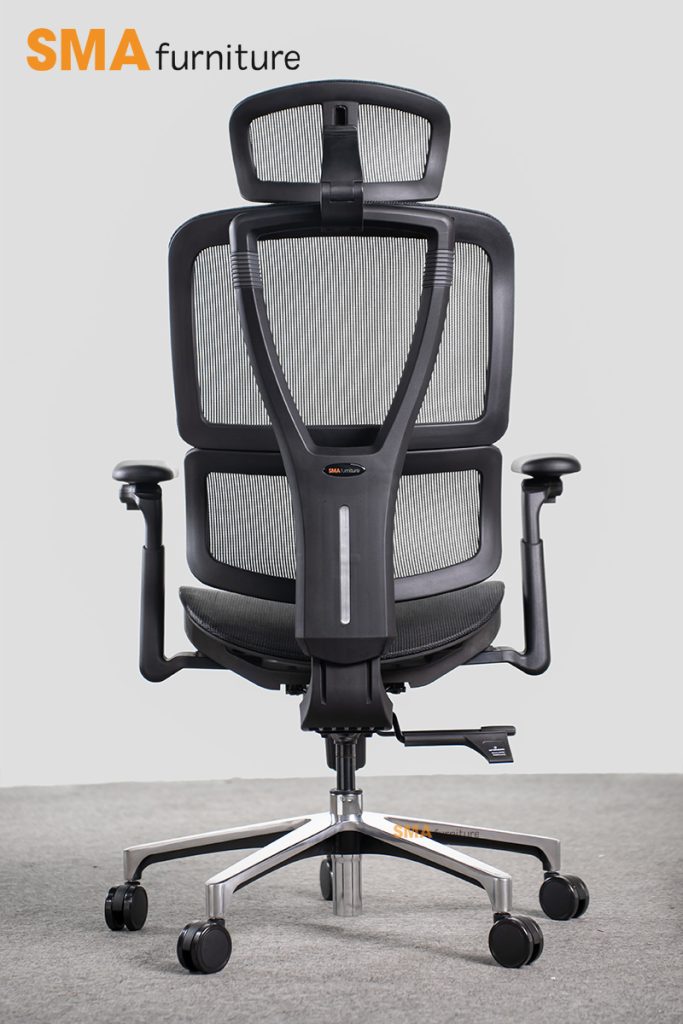 Ghế công thái học SMA Lumbar Top 1 phân khúc ghế 4 triệu