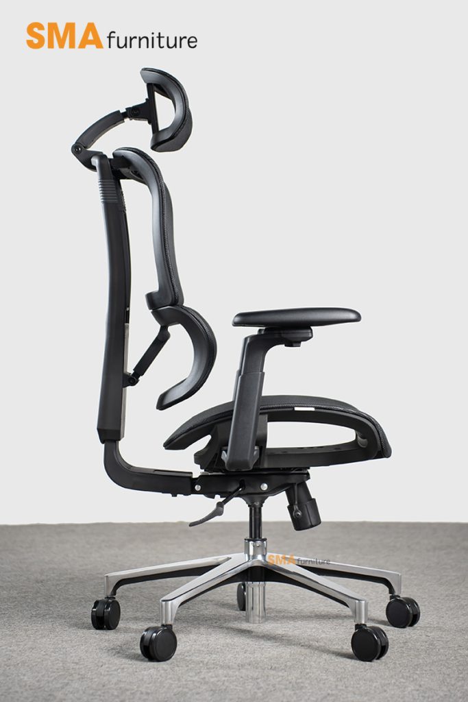 Ghế công thái học SMA Lumbar Top 1 phân khúc ghế 4 triệu